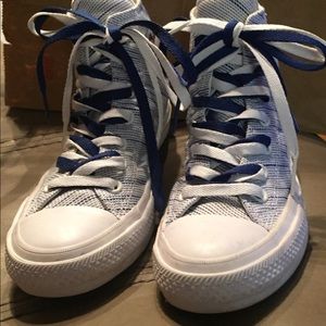 Converse | Shoes | Converse Chuck Taylor All Star Blue High Tops | Poshmark